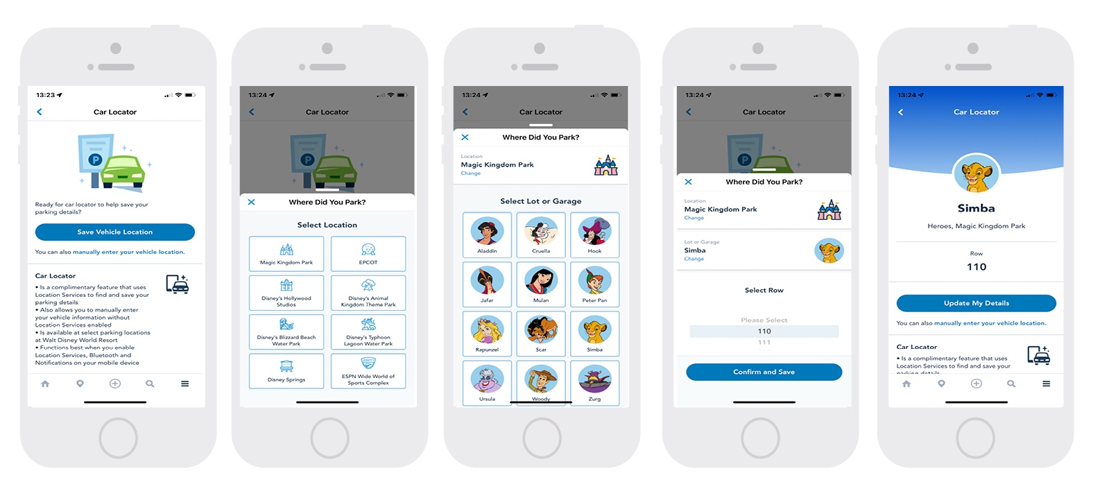 Función para localizar tu auto en los estacionamientos disponible en ...
